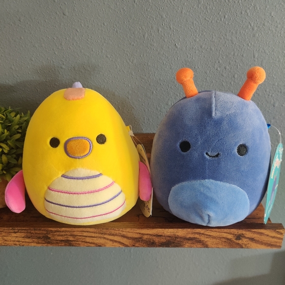 Squishmallows | Toys | Leif Preeti 5 Squishmallow Nwt 2 Pc Set Stuffed ...